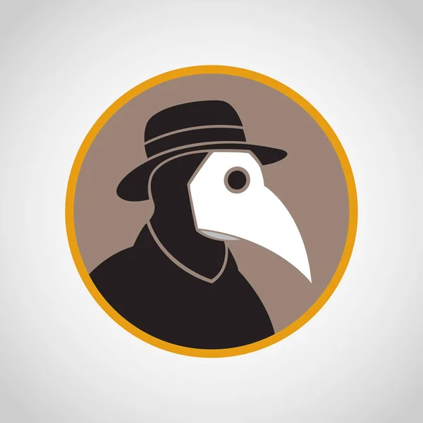 Máscara de peste Imagens de Stock de Arte Vetorial | Depositphotos