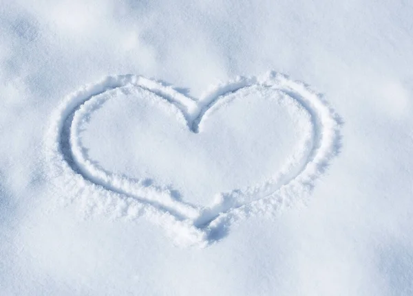 Snow heart Stock Photos, Royalty Free Snow heart Images | Depositphotos