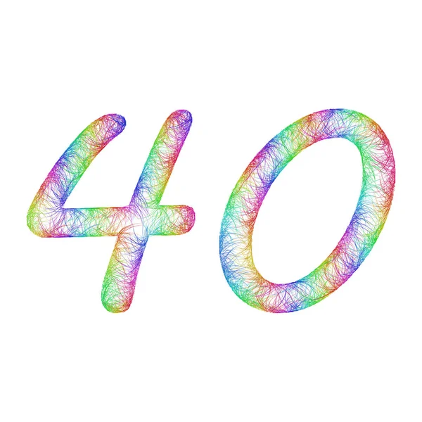 Número 40 imágenes de stock de arte vectorial | Depositphotos