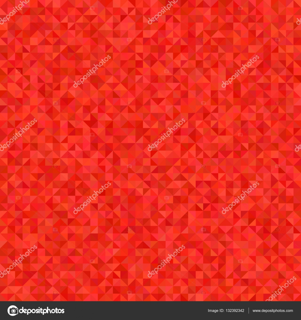 Red triangle mosaic pattern background design Stock Vector Image by ...