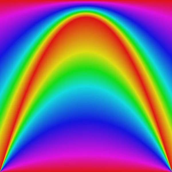 Smooth gradient rainbow wave curve background - Stock Image - Everypixel