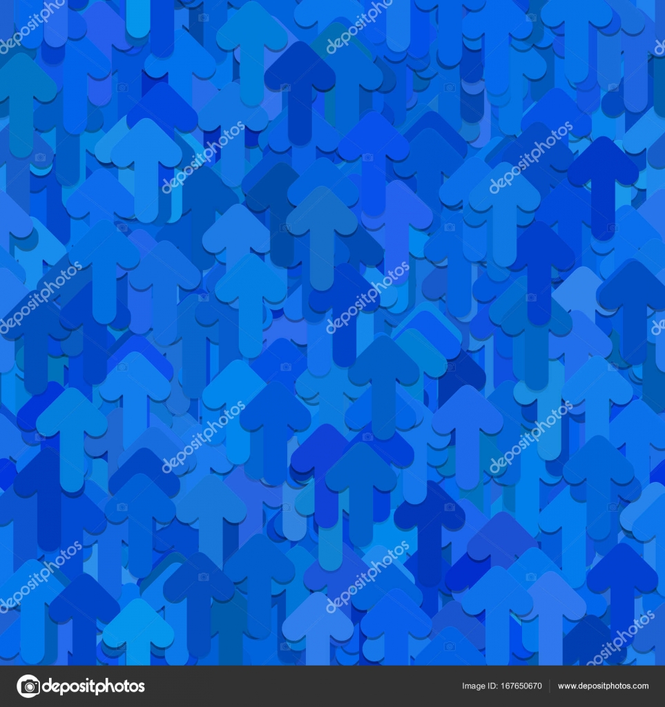 Seamless random arrow background pattern - vector graphic from rounded ...