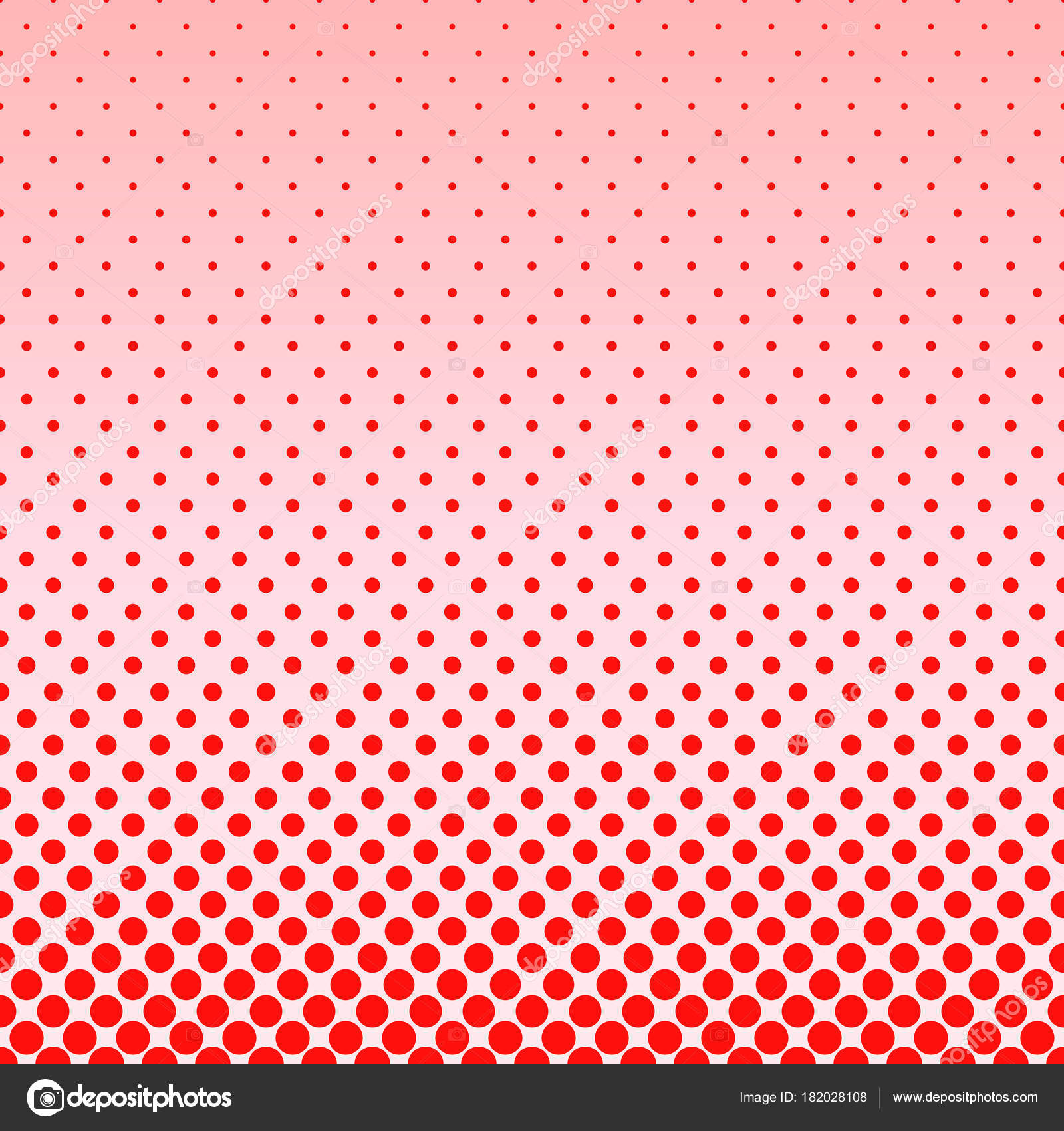 Red abstract halftone dot pattern background ⬇ Vector Image by ...