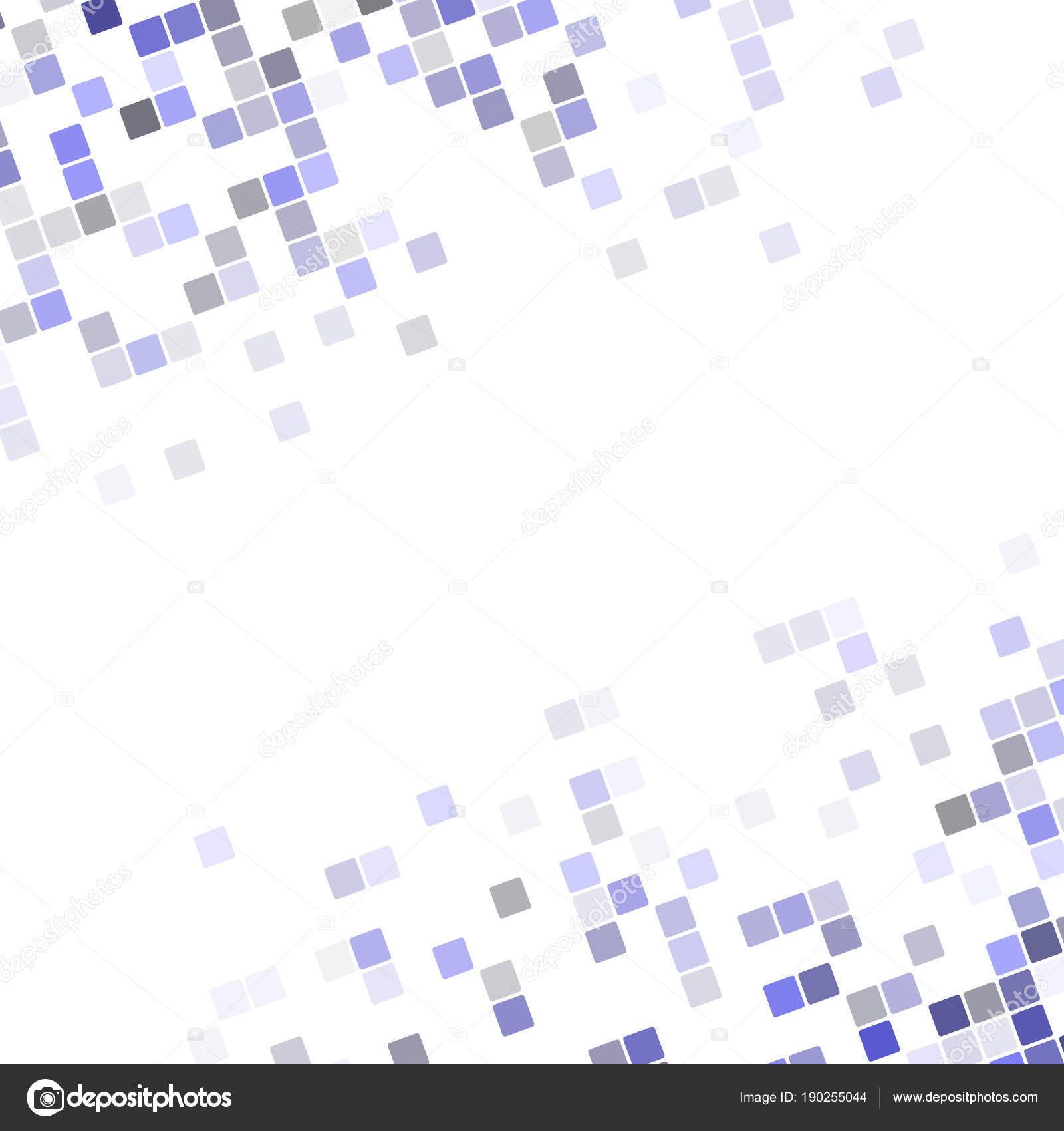 Abstract pixel square corner design background - vector illustration from rounded diagonal ...