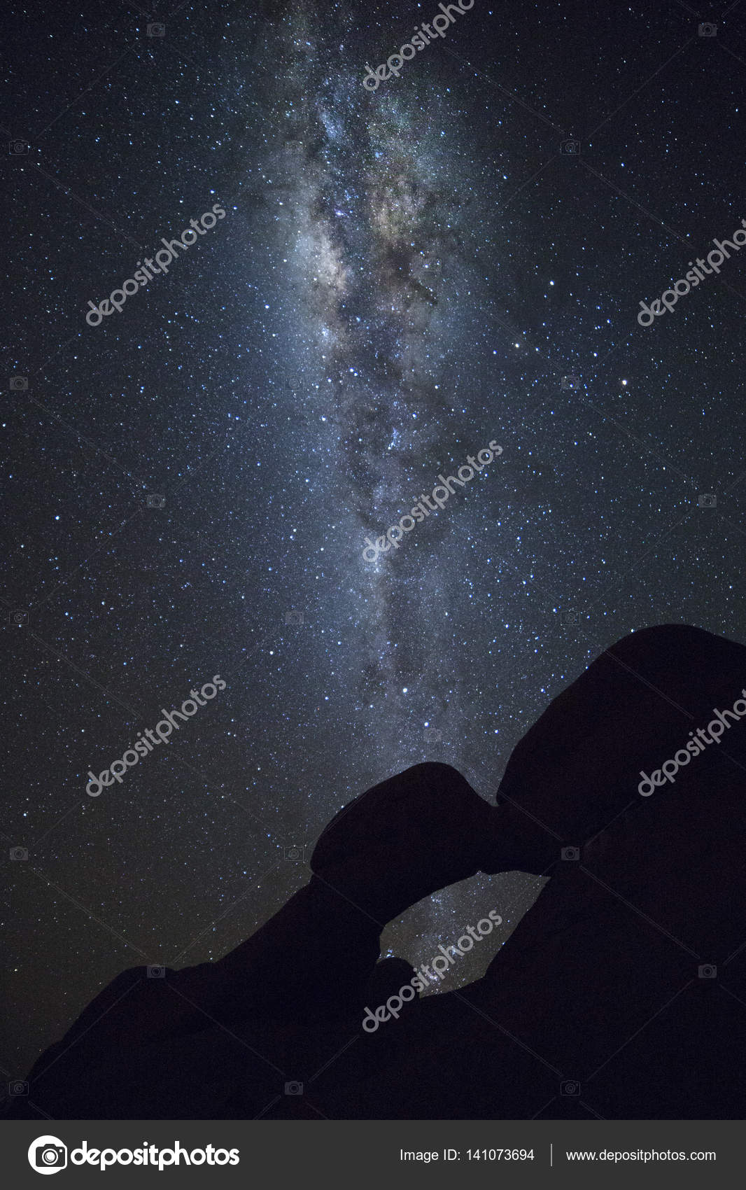 Beautiful milky way — Stock Photo © 2630ben #141073694