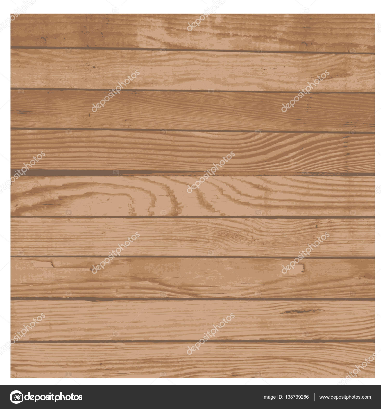 Vector wood plank background Stock Vector by ©direnko.katti 138739266