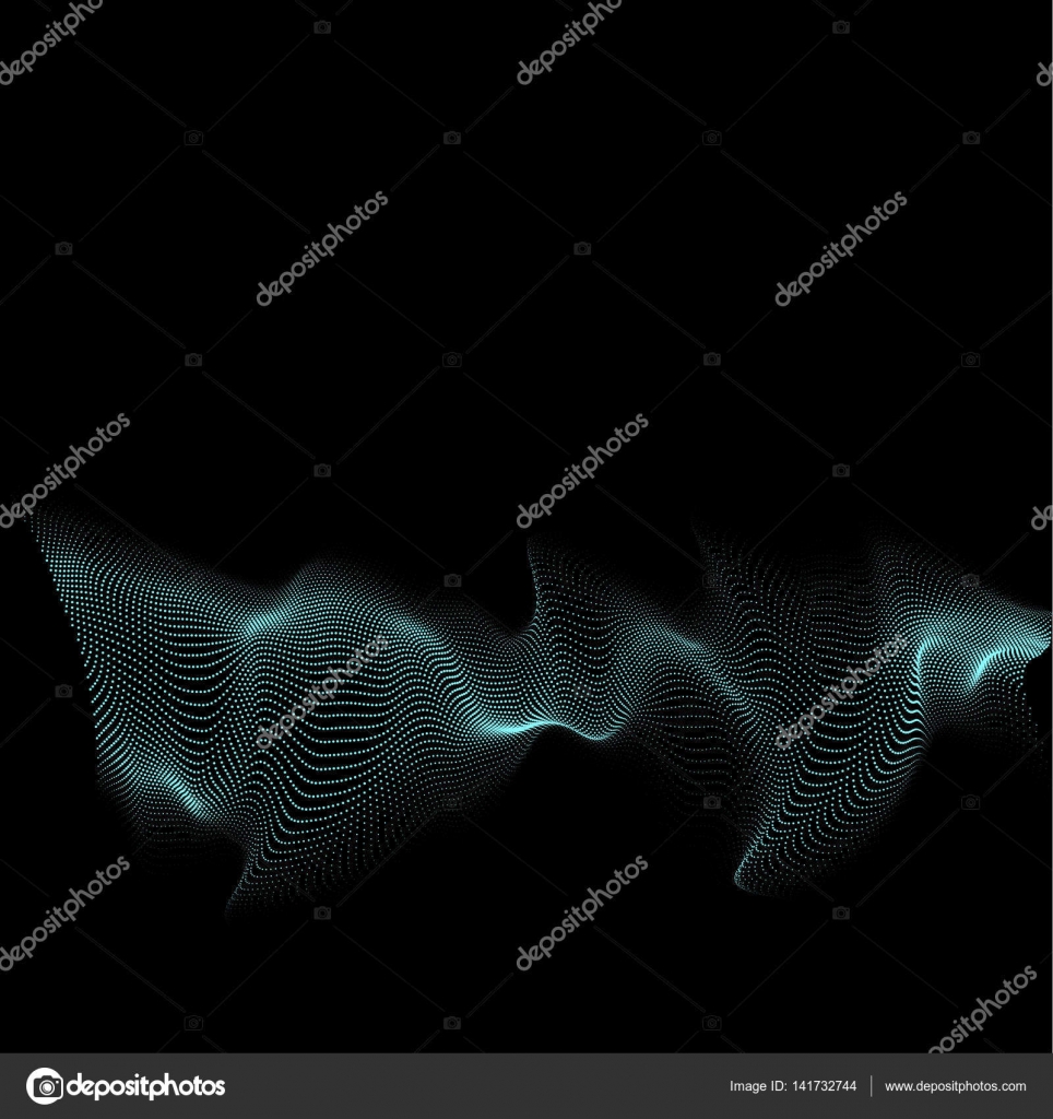 Abstract gradient black, Digital flow- Vector Stock Vector Image by ...