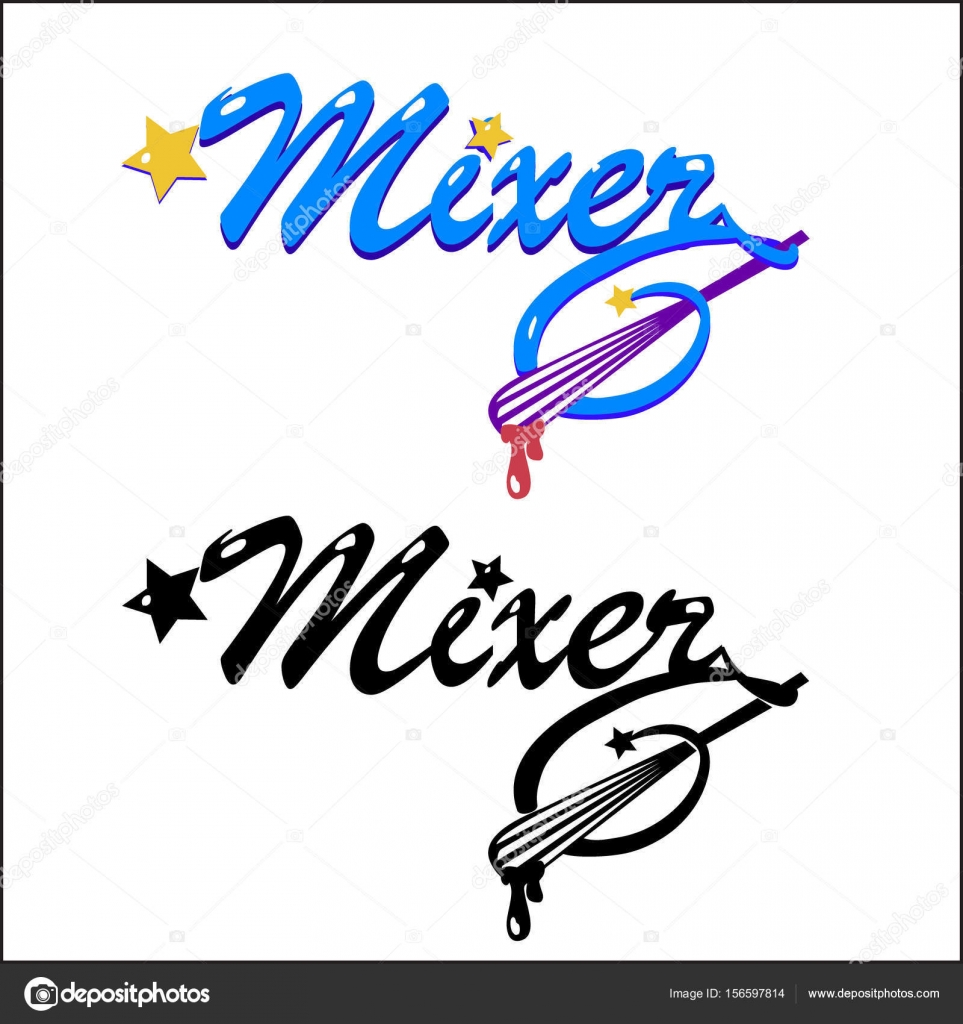 Logos for the Mixer company Stock Vector Image by ©direnko.katti #156597814