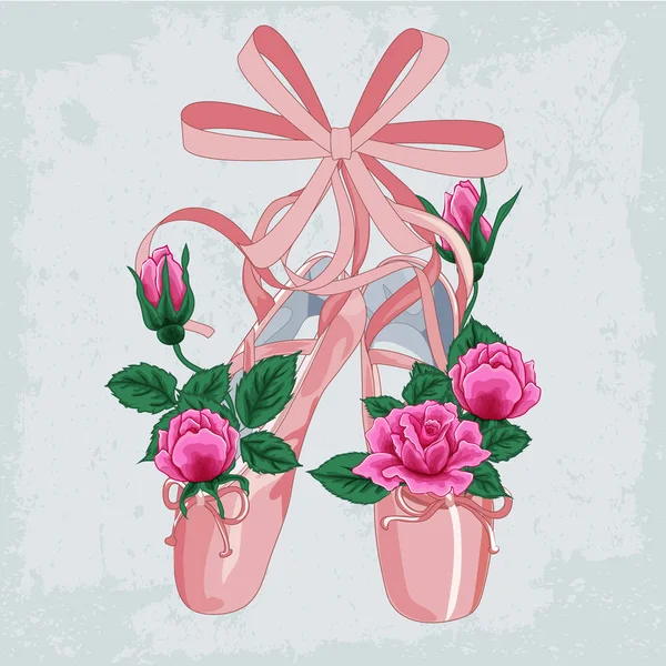 Ballet slippers Vector Art Stock Images | Depositphotos