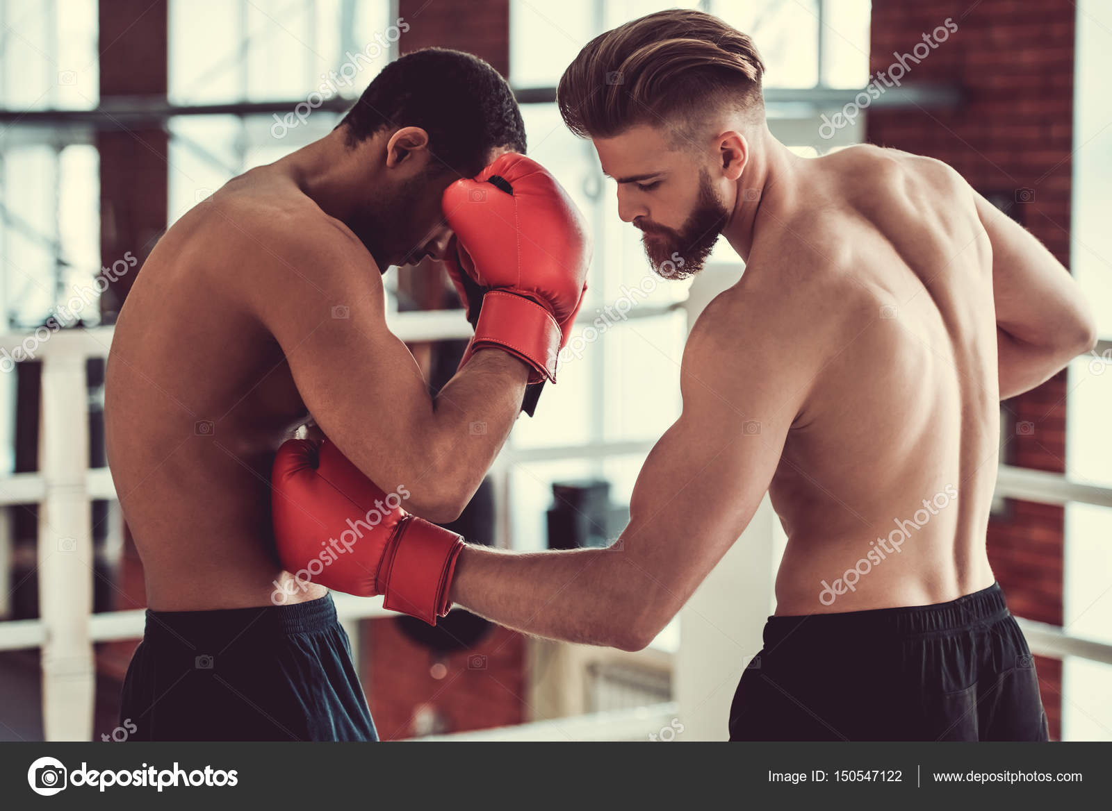 Handsome young boxers — Stock Photo © vadimphoto1@gmail.com #150547122