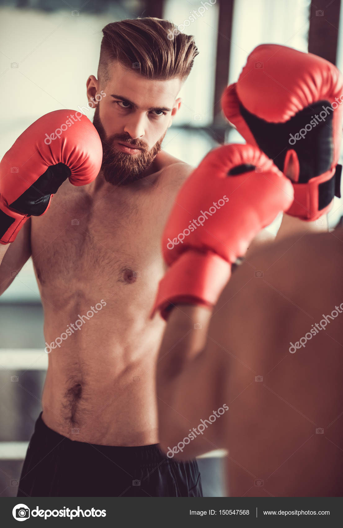 Handsome young boxers Stock Photo by ©vadimphoto1@gmail.com 150547568