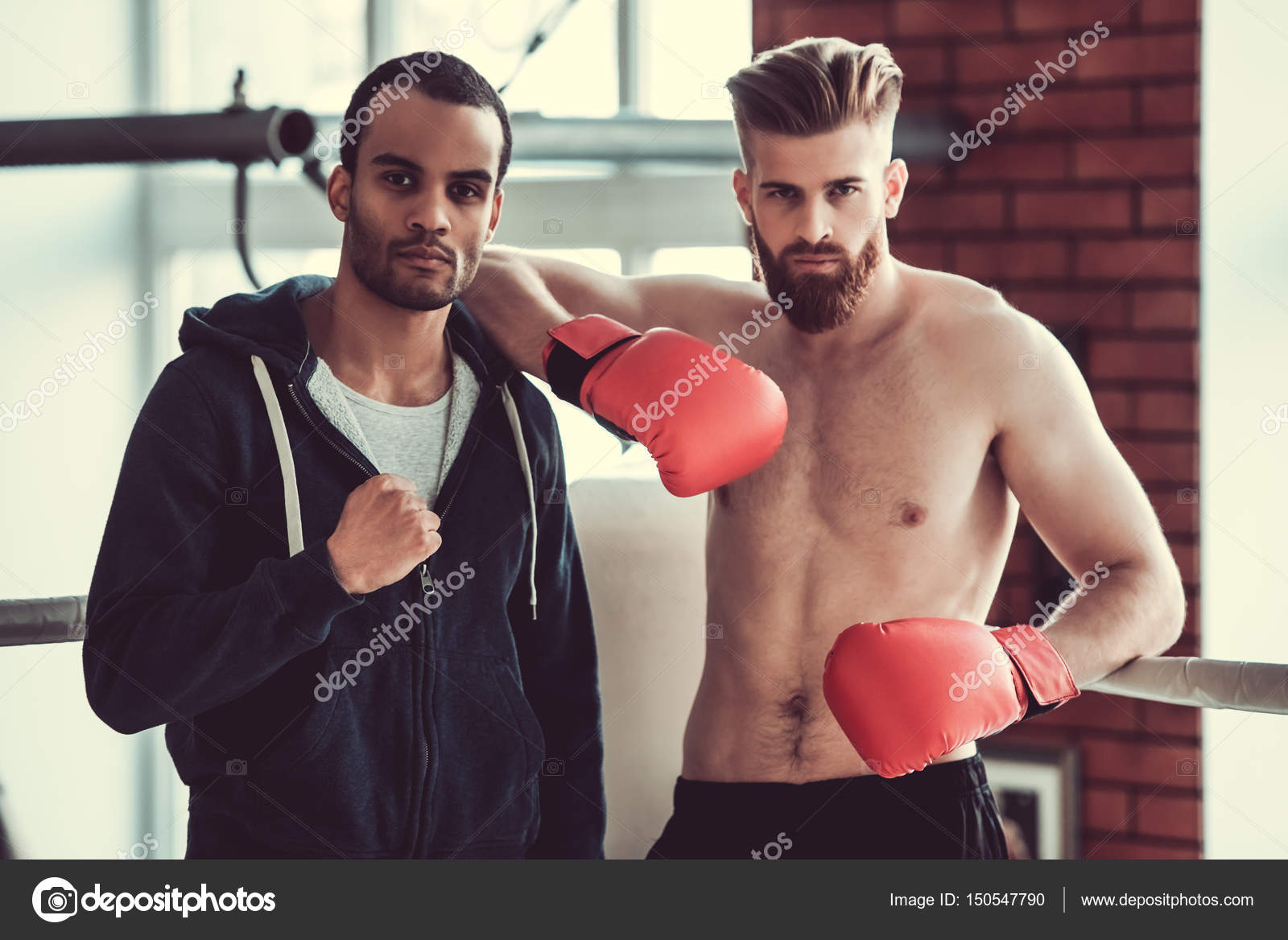 Handsome young boxers — Stock Photo © vadimphoto1@gmail.com #150547790
