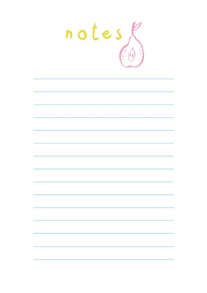 Printable music note templates | Beautiful Notes template. — Stock ...