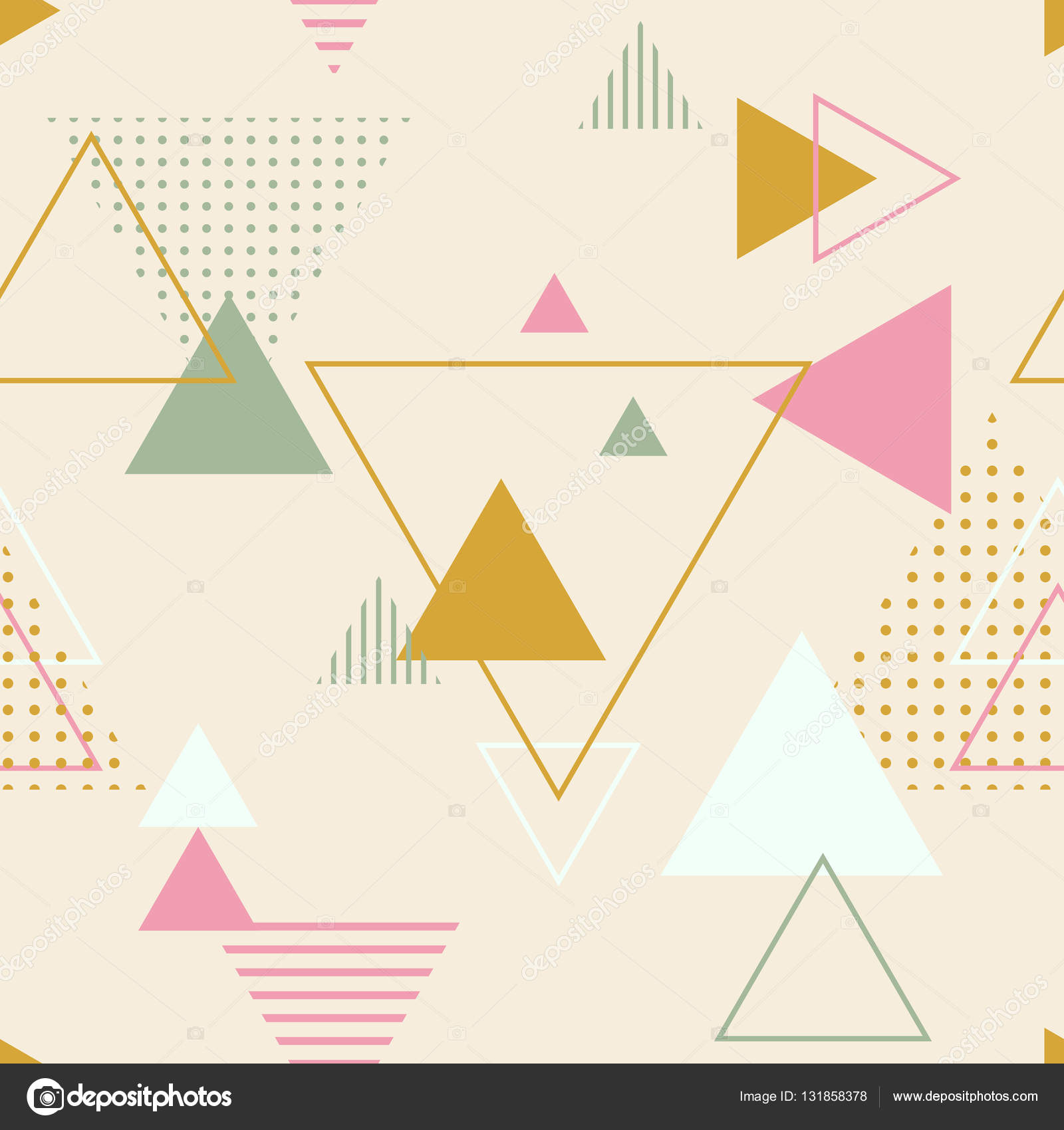 Design of triangles pattern Stock Vector Image by ©iliveinoctober ...