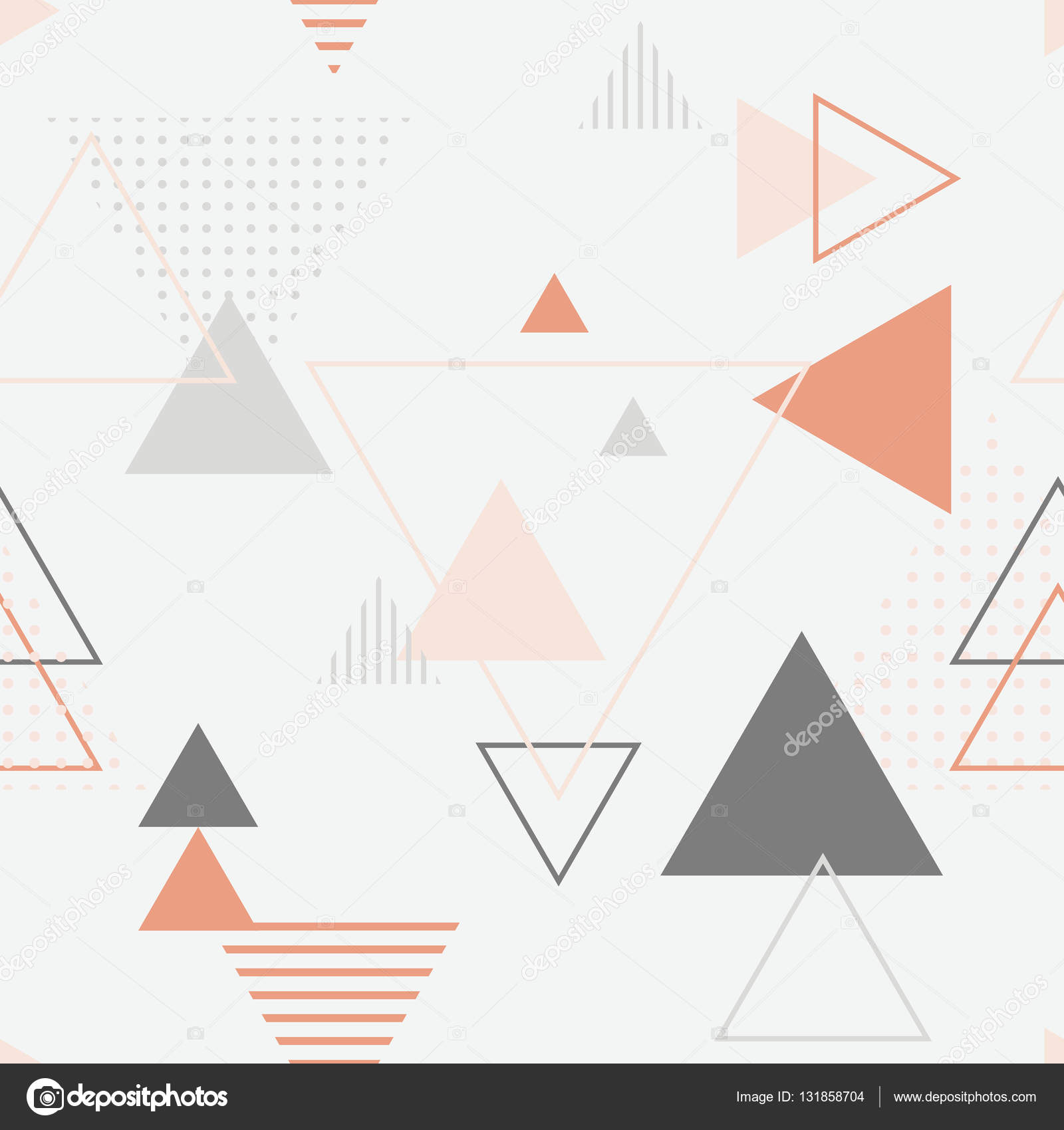 Design of triangles pattern Stock Vector by ©iliveinoctober 131858704