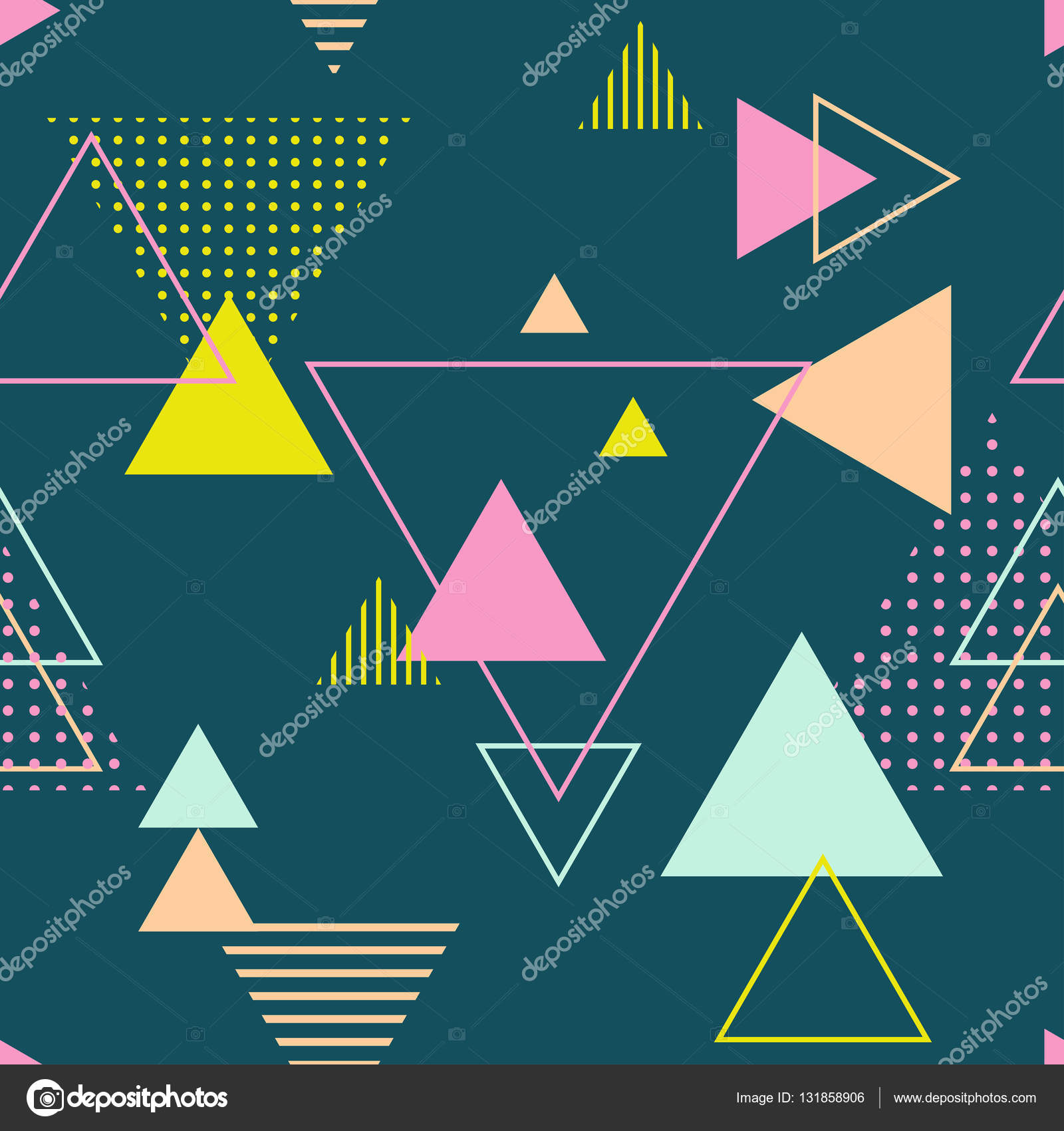 Design of triangles pattern Stock Vector Image by ©iliveinoctober ...