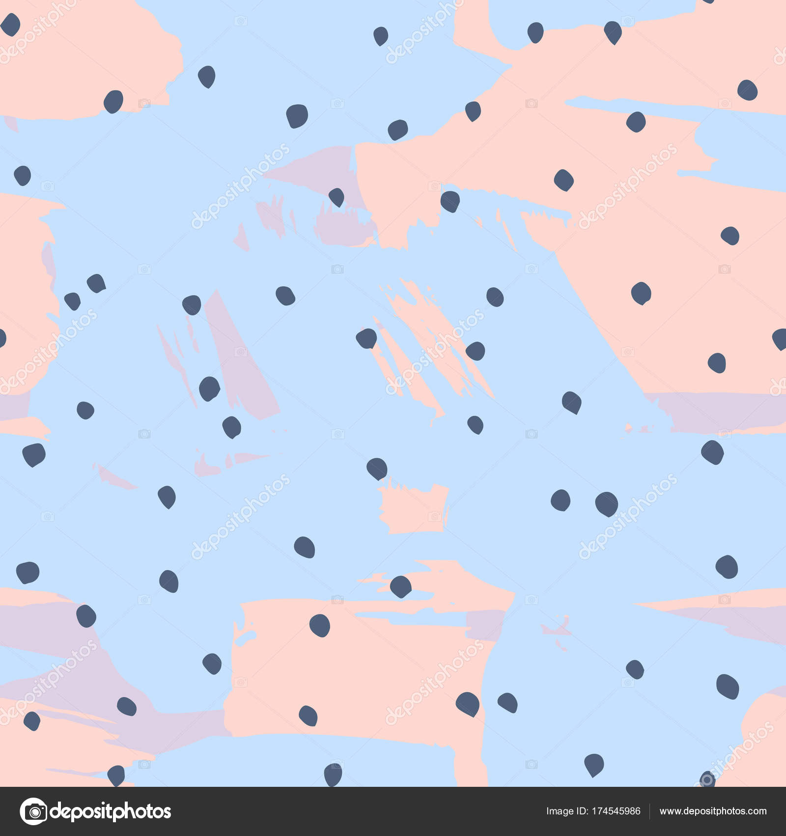 Paint and dots pattern Stock Vector Image by ©iliveinoctober #174545986