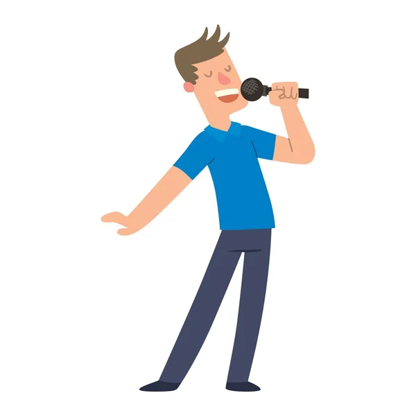 Vectores De Stock De Cantar Ilustraciones De Cantar Sin Royalties