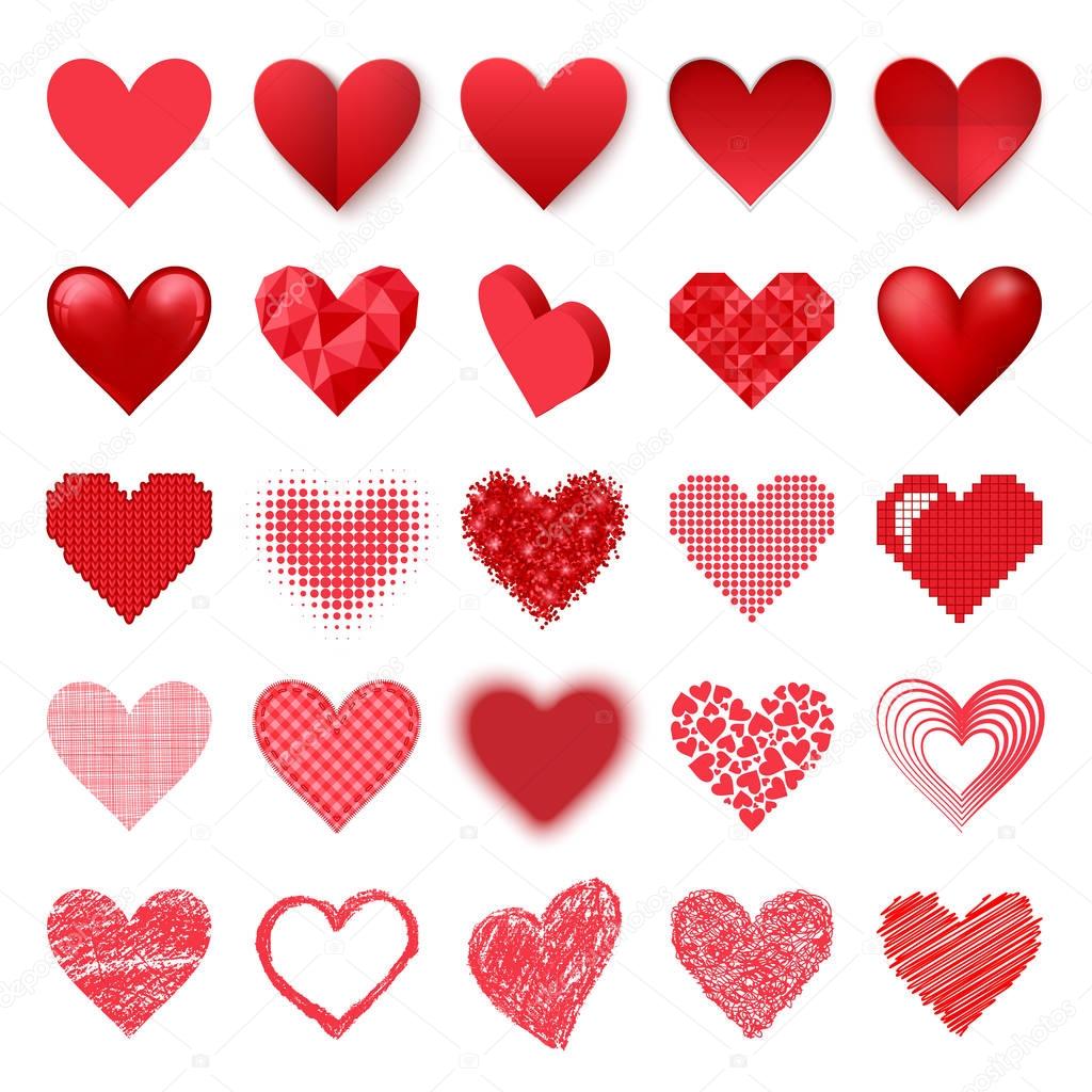 Red heart vector icon Stock Vector by ©adekvat 129719728