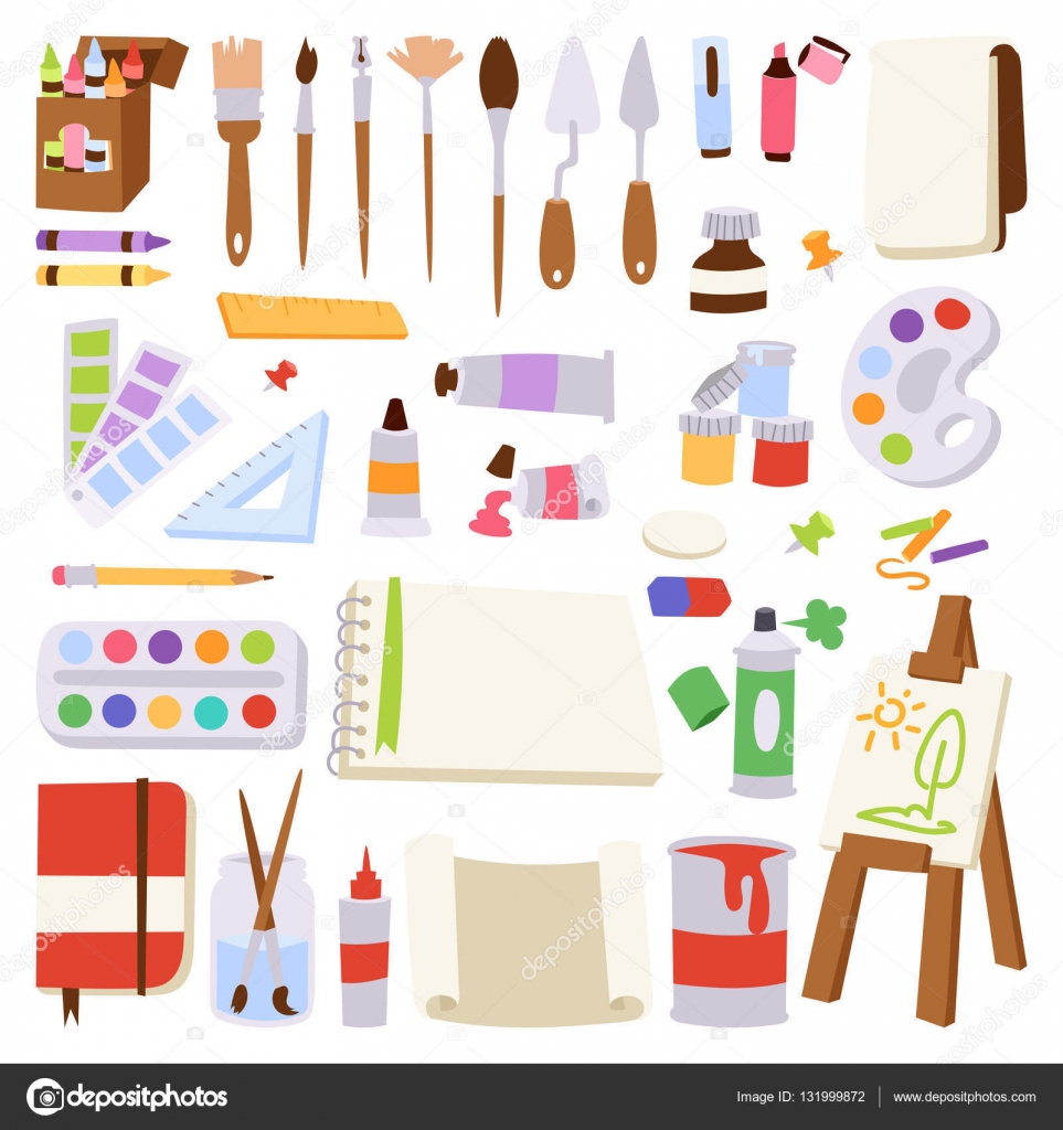 Artist icons vector. Stock Vector by ©adekvat 131999872