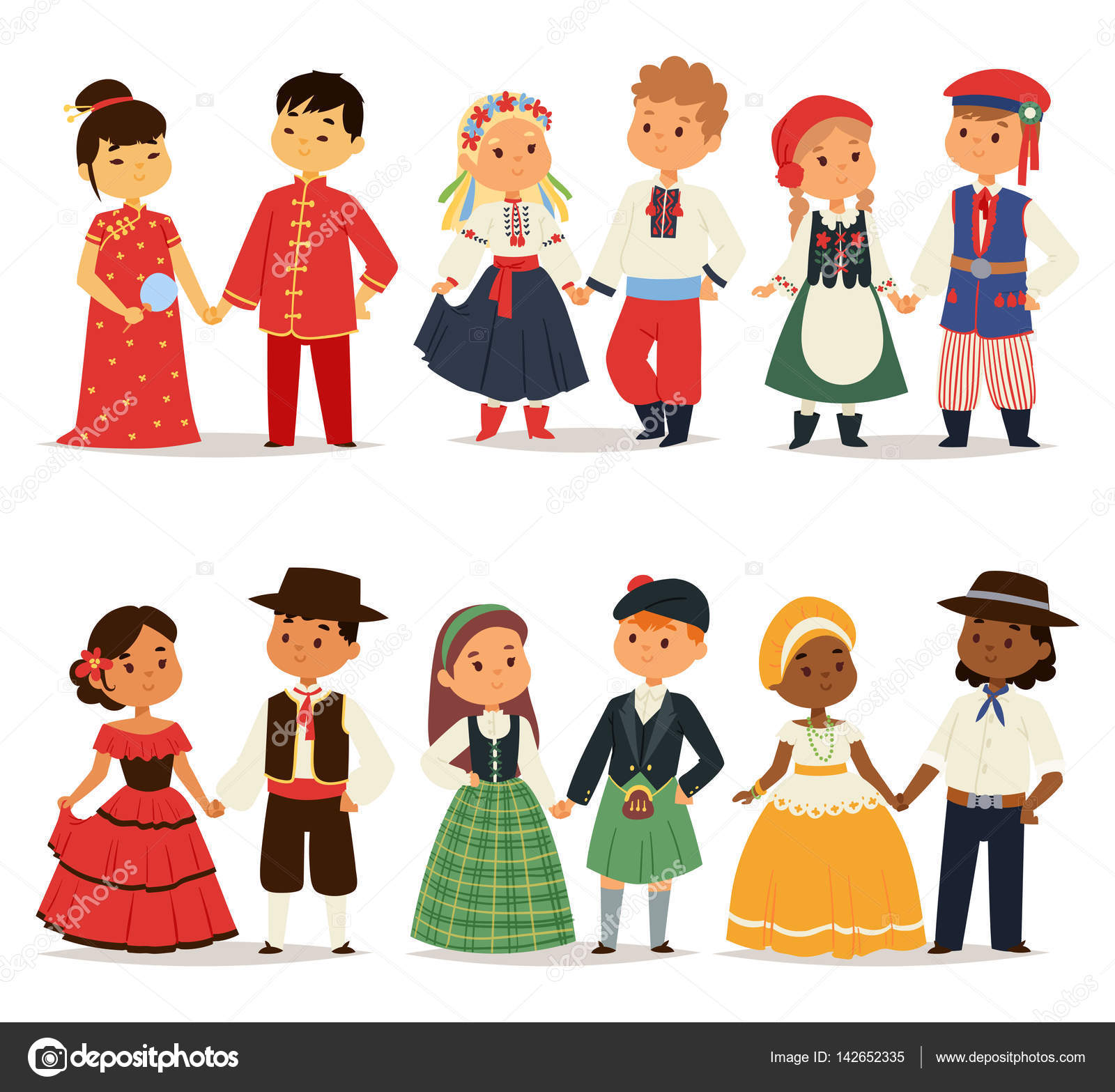 Children Around The World Costumes