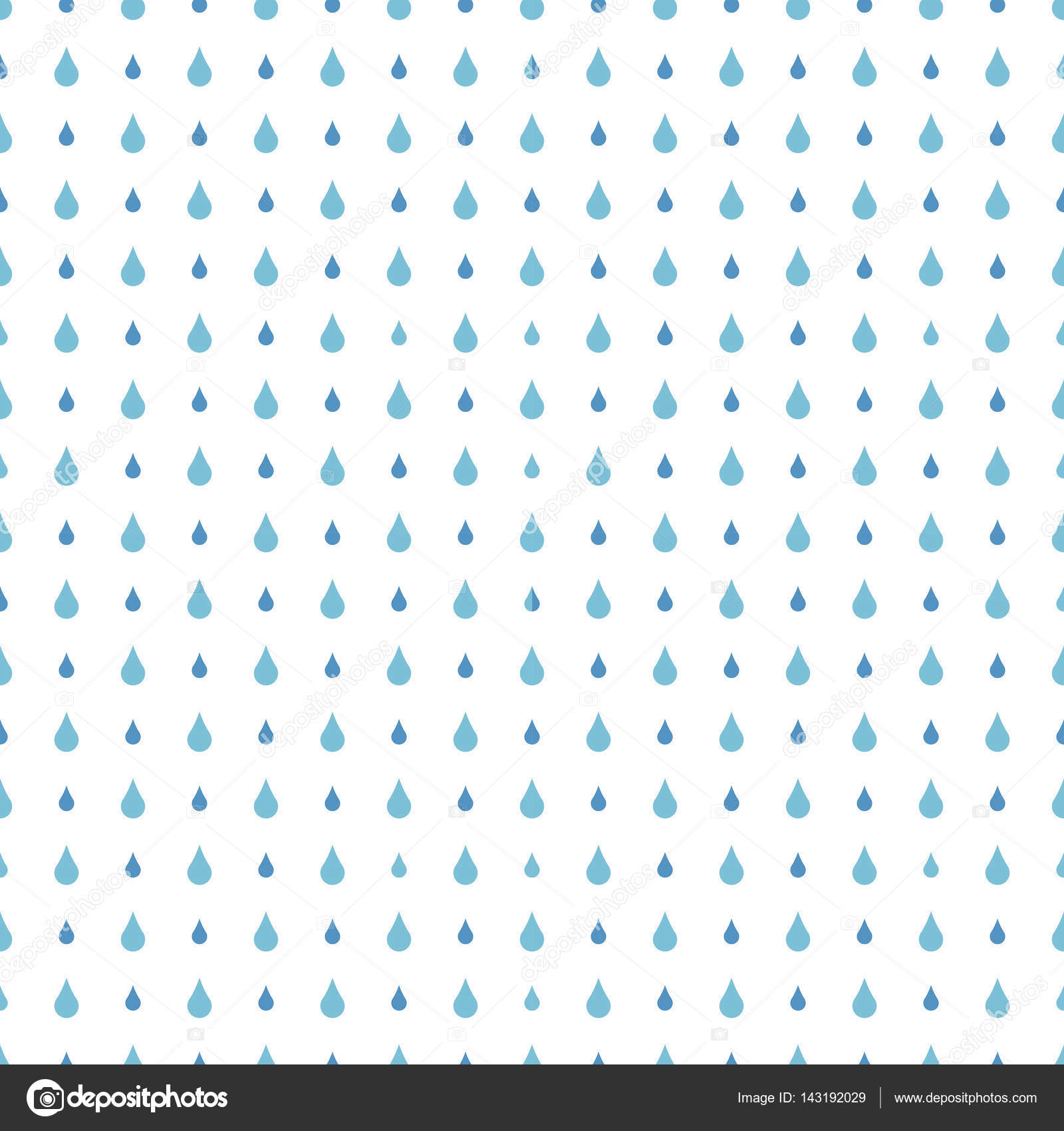Rain drops pattern vector seamless Stock Vector Image by ©adekvat ...