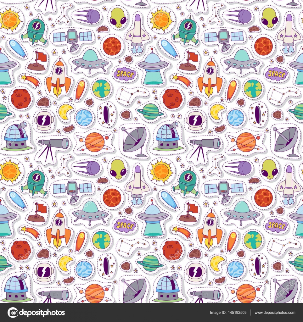 Astronomy icons stickers vector set seamless pattern Stock Vector Image ... Astronomy icons stickers vector set seamless pattern Stock Vector Image ...