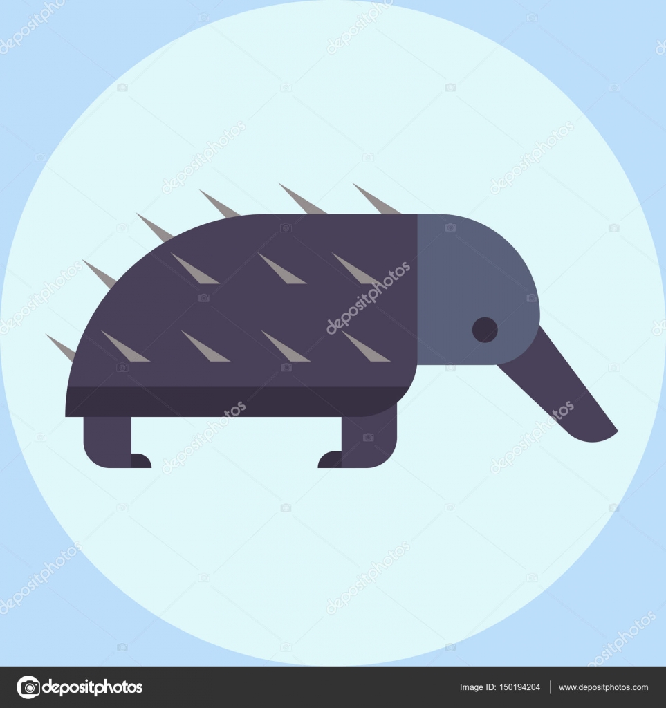 Cartoon Quill Animal