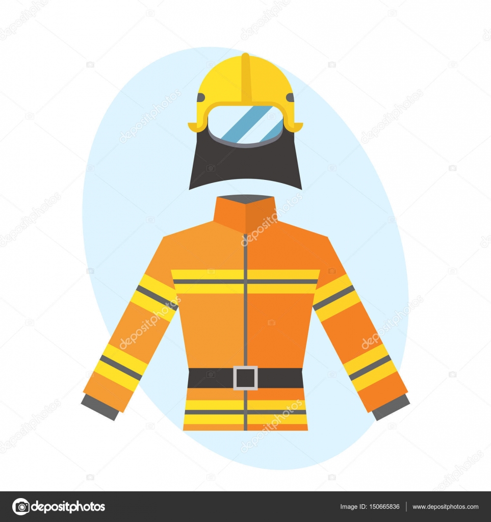 Firefighter yellow fire-proof uniform equipment rescue safety fighter ...