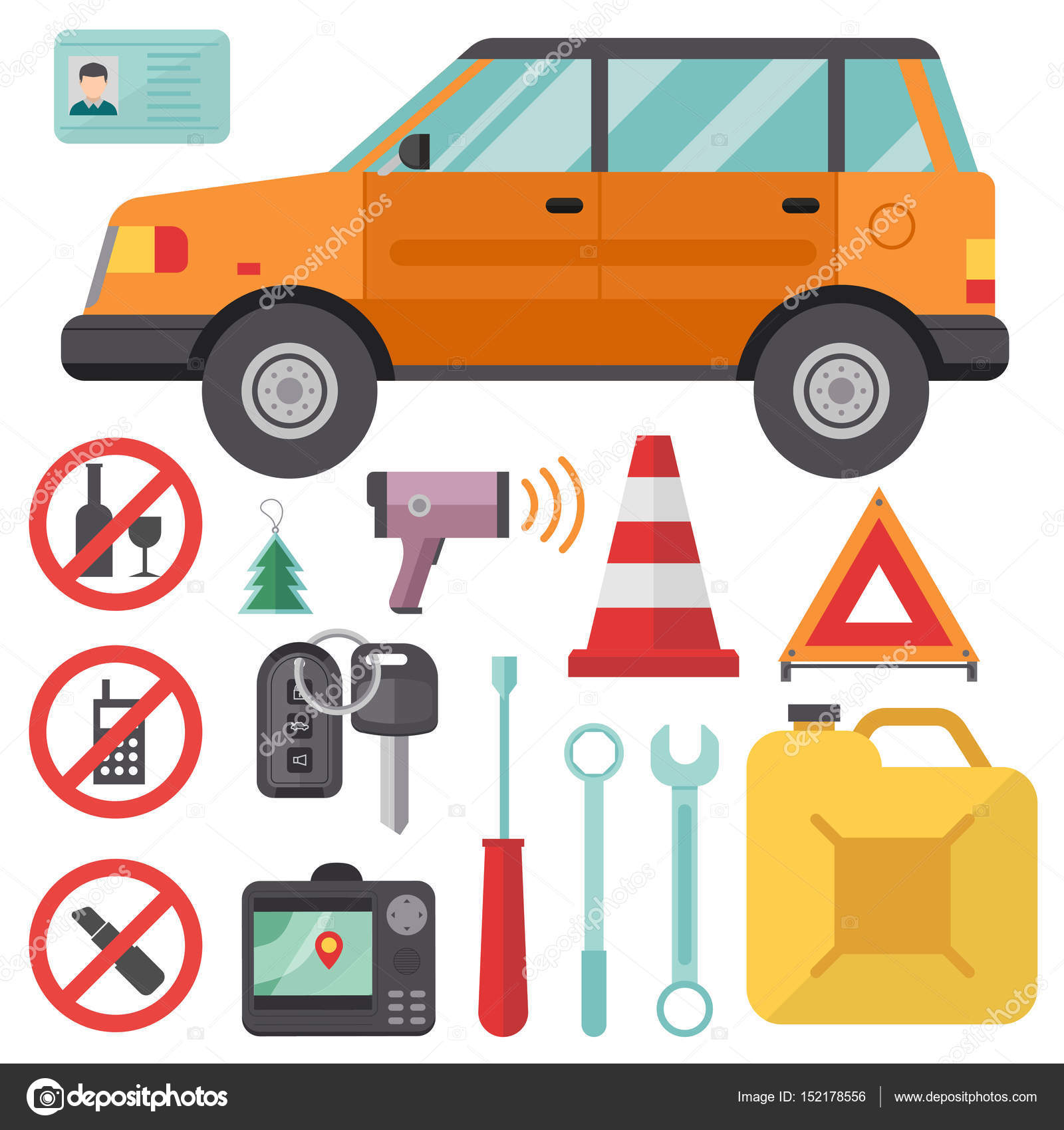 Auto transport motorist icon symbol vehicle equipment service car ...