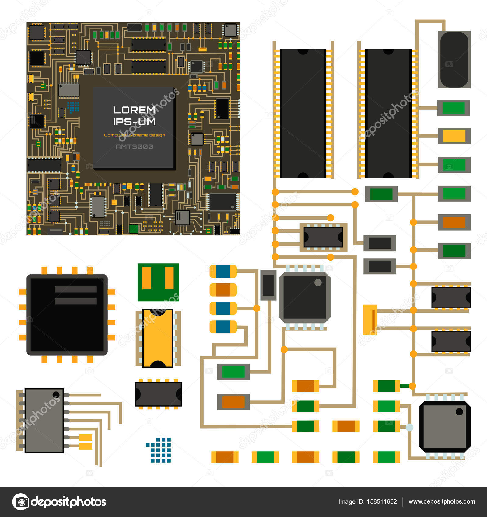 Computer chip technology processor circuit motherboard information ...