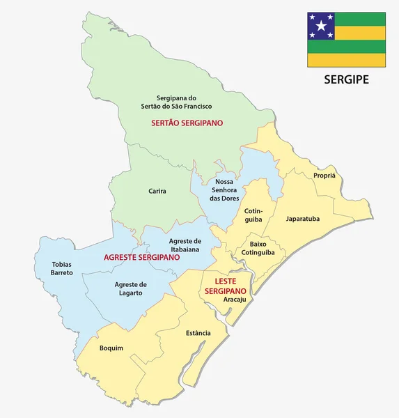 Mapa sergipe Vector Art Stock Images | Depositphotos
