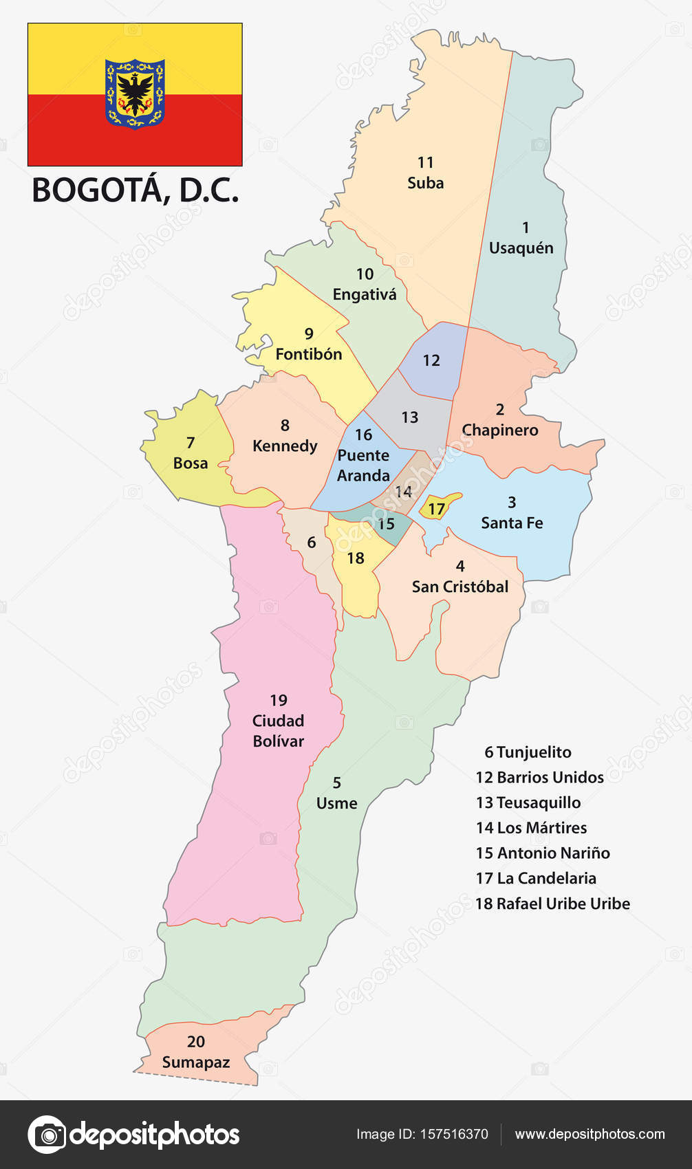 Bogota Mapa