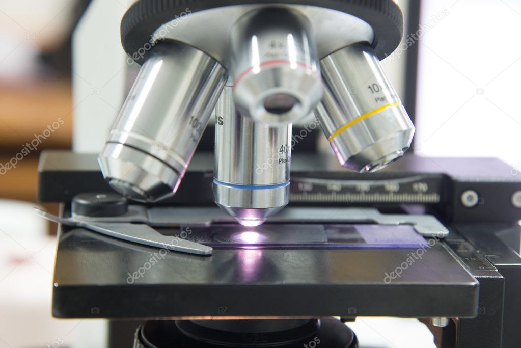 Technology Medical equipment microscope. Stock Photo by ©toeytoey 126484534