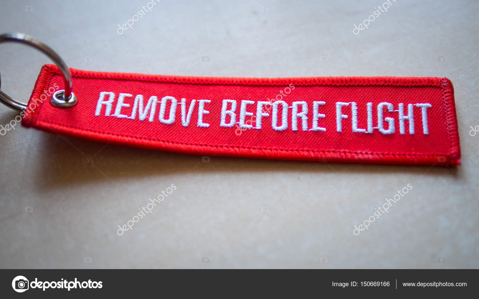 Remove Before Flight Red Tag — Stock Photo © Noofoo #150669166