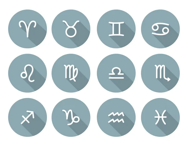 Signos zodiacales imágenes de stock de arte vectorial | Depositphotos