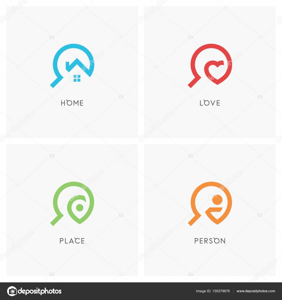 Search logo set Stock Vector Image by ©AlexKaplun #159379676