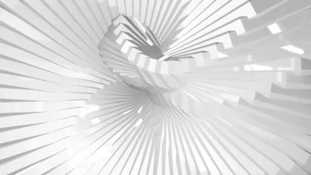 Looping Animation Square Wormholes, Black And White Squares. VJ ...