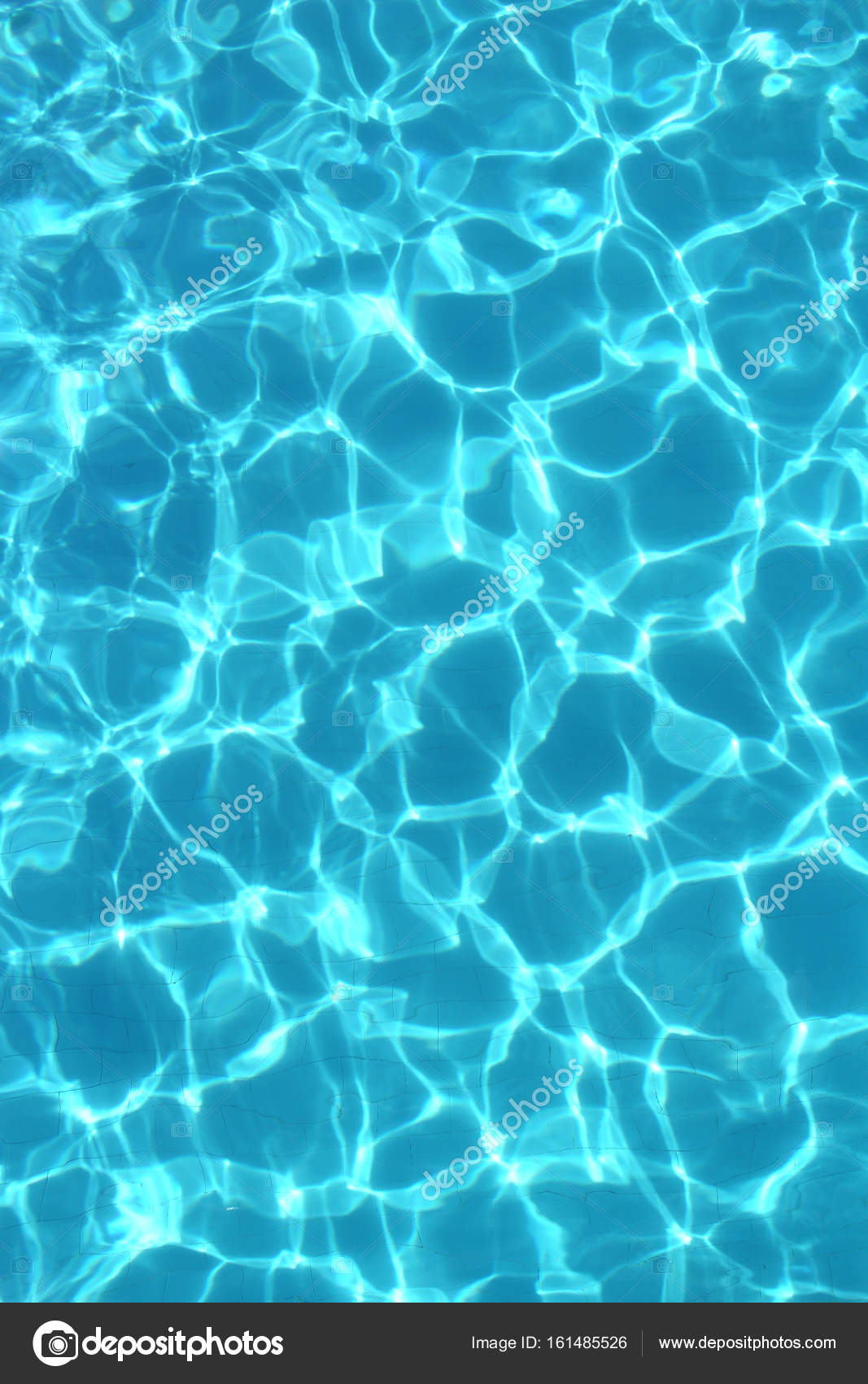 Texture of clear blue water in the swimming pool Stock Photo by ...