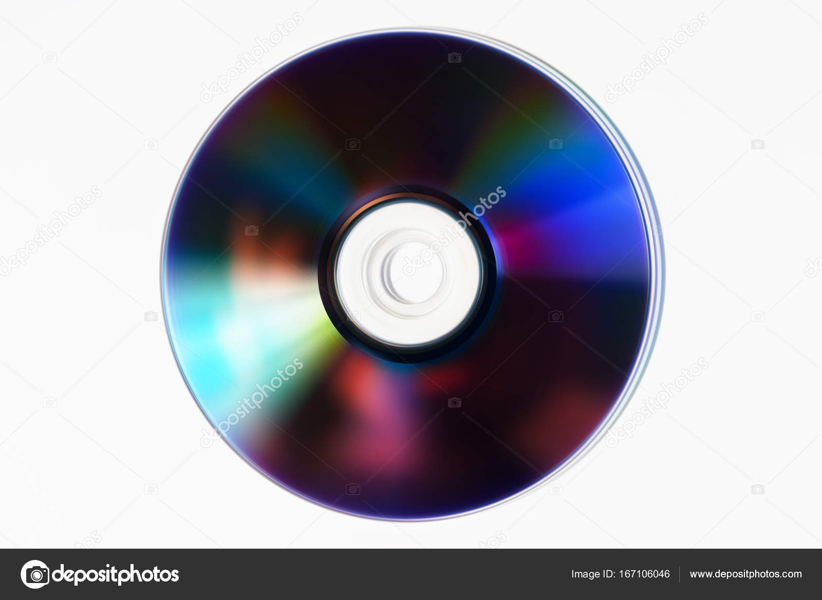 CD DVD disc on table background — Stock Photo © spacedrone808 #167106046
