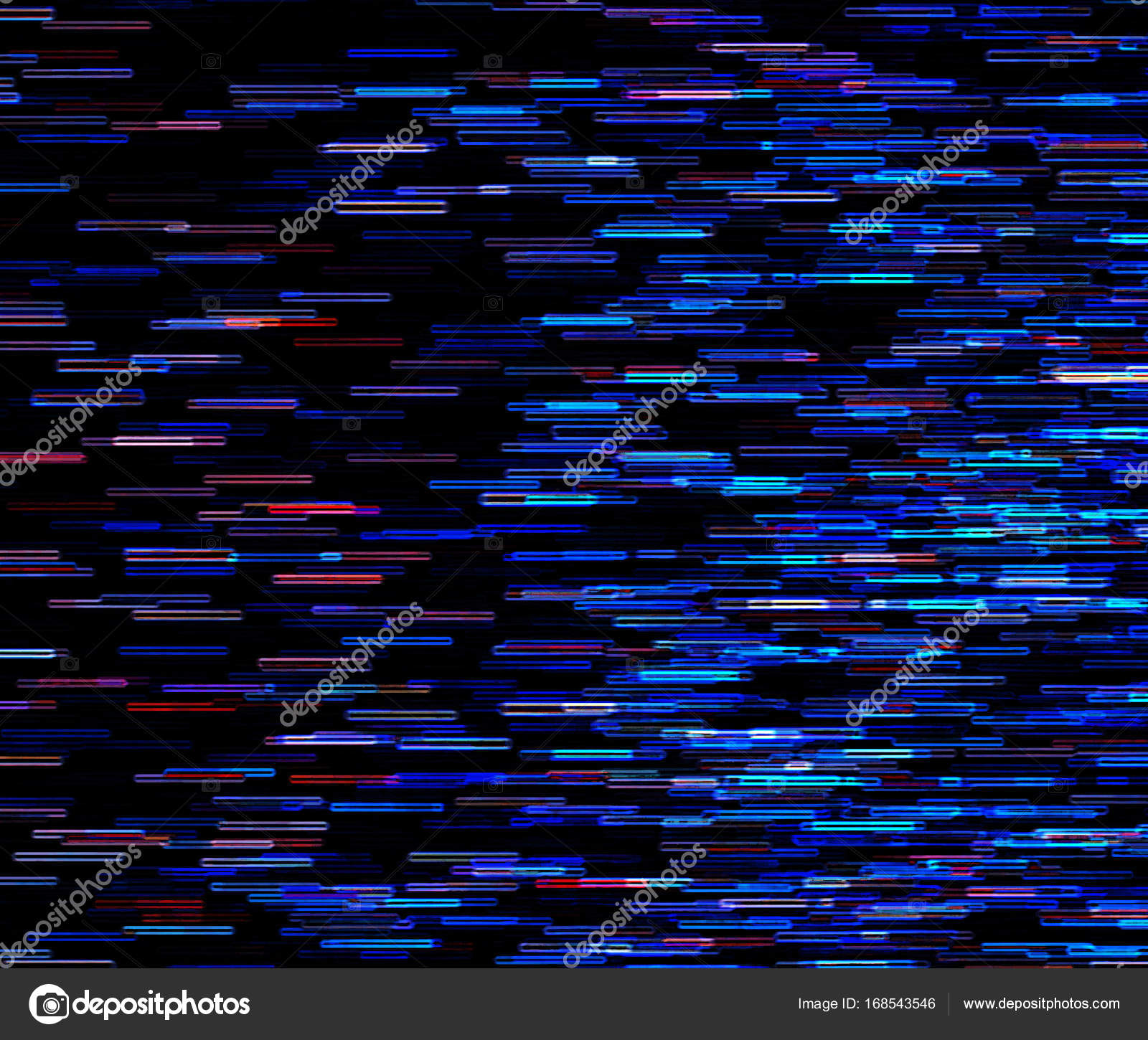 Square vivid 8-bit pixel dot interlaced space stars blast telepo ...