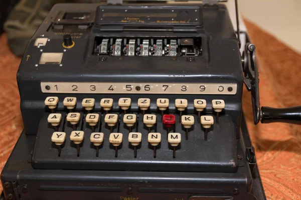The Enigma Cipher Machine from World War II — Stock Photo ...