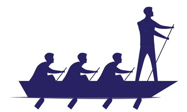 Row in different directions. Vector drawing Stock Vector Image by ...