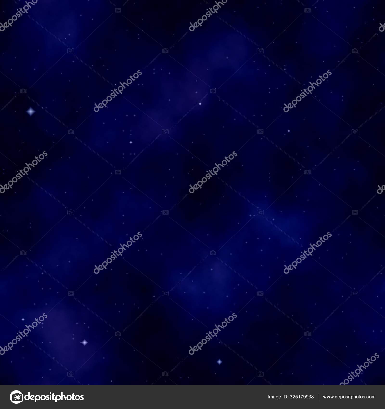 Cielo Con Estrellas De Colores