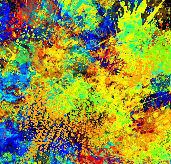 Abstract Splash Painting ⬇ Stock Photo, Image by © samillustration ...