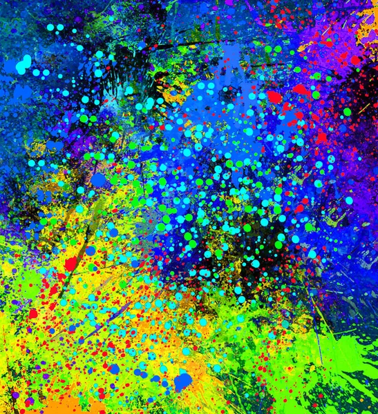 Abstract Splash Painting ⬇ Stock Photo, Image by © samillustration ...