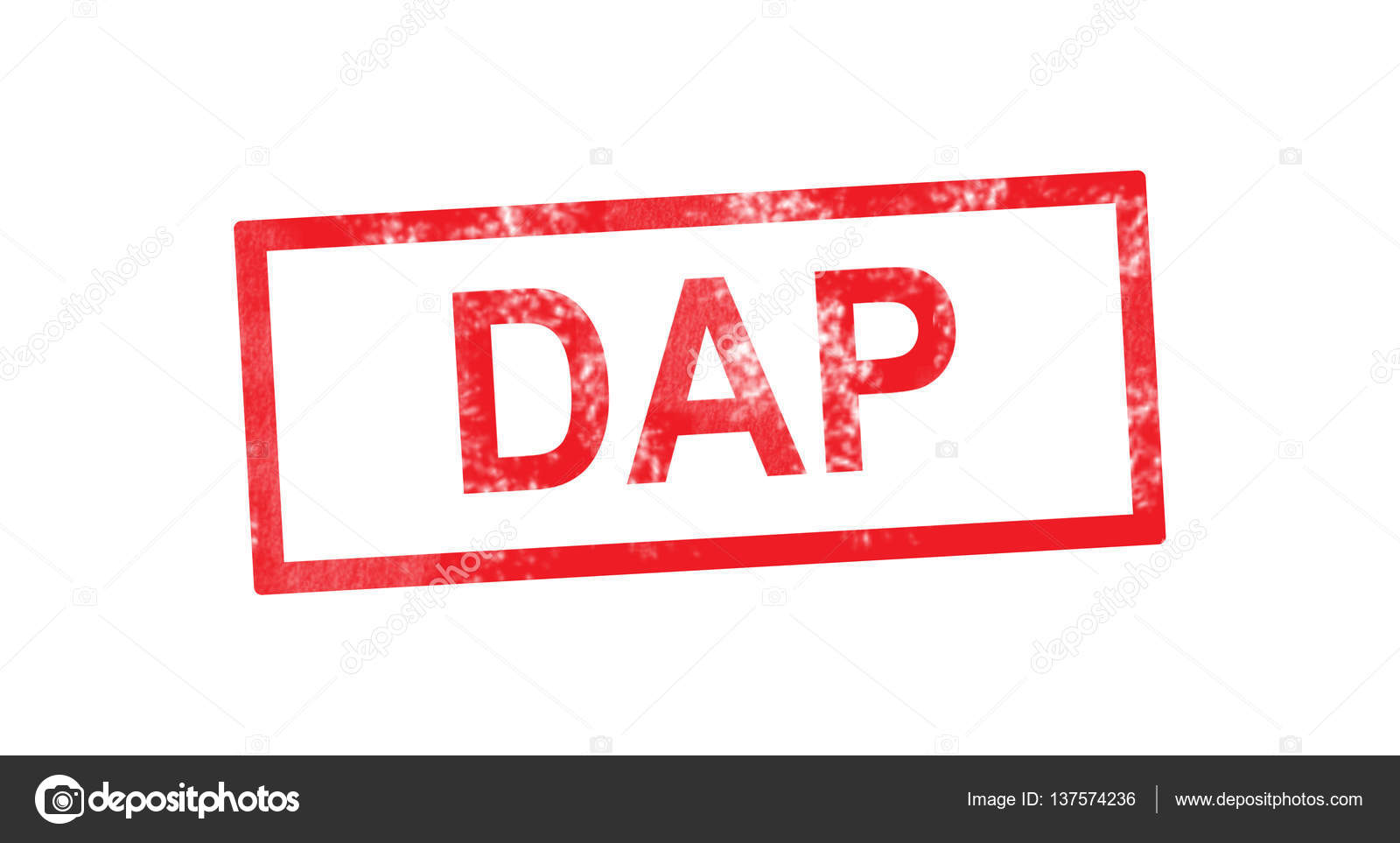 DAP in red rectangular stamp Stock Photo by ©fontaineg974 137574236