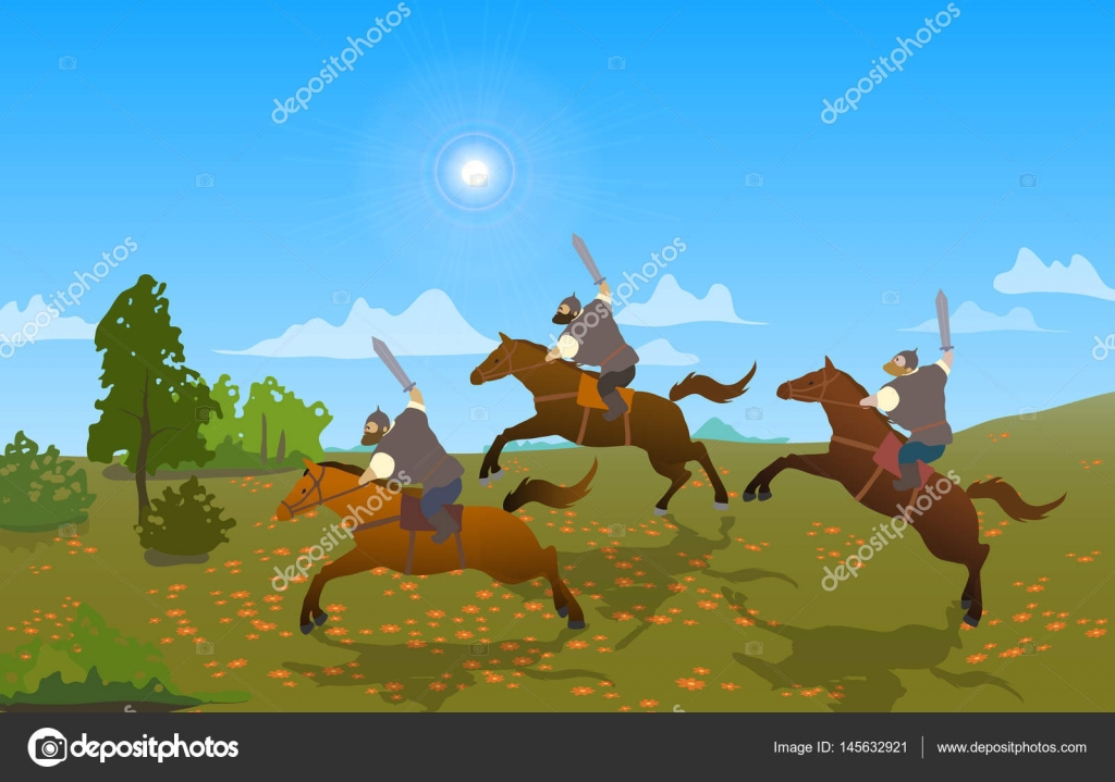 Set-cartoon-character-Russia-hero-old-national-legends-11 Stock Vector ...