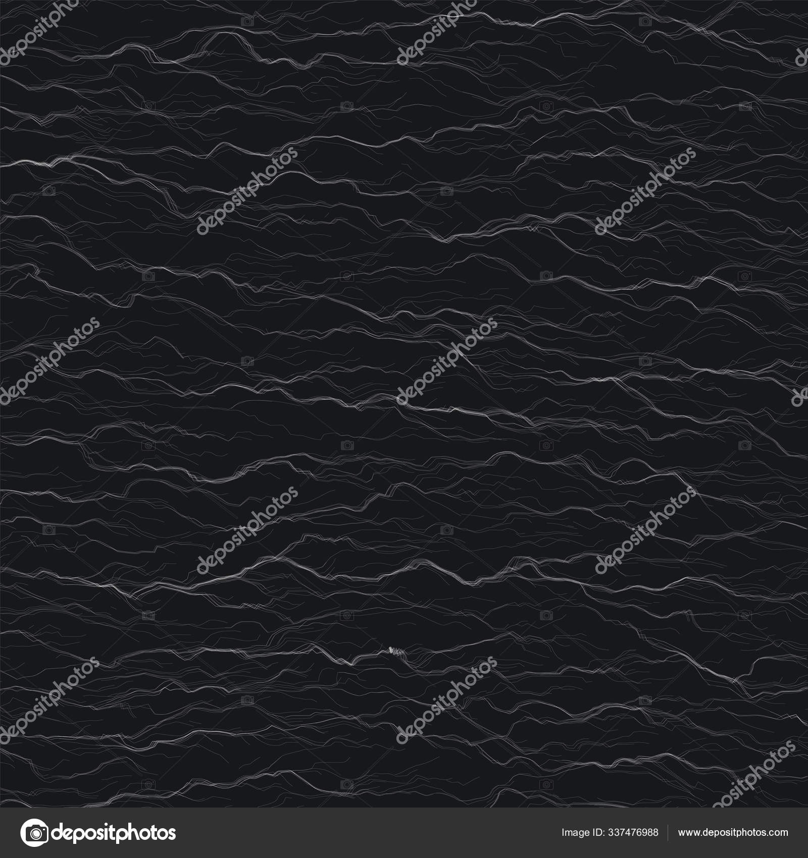 Flow field background. Vector lines composition. Geometric waves lines ...