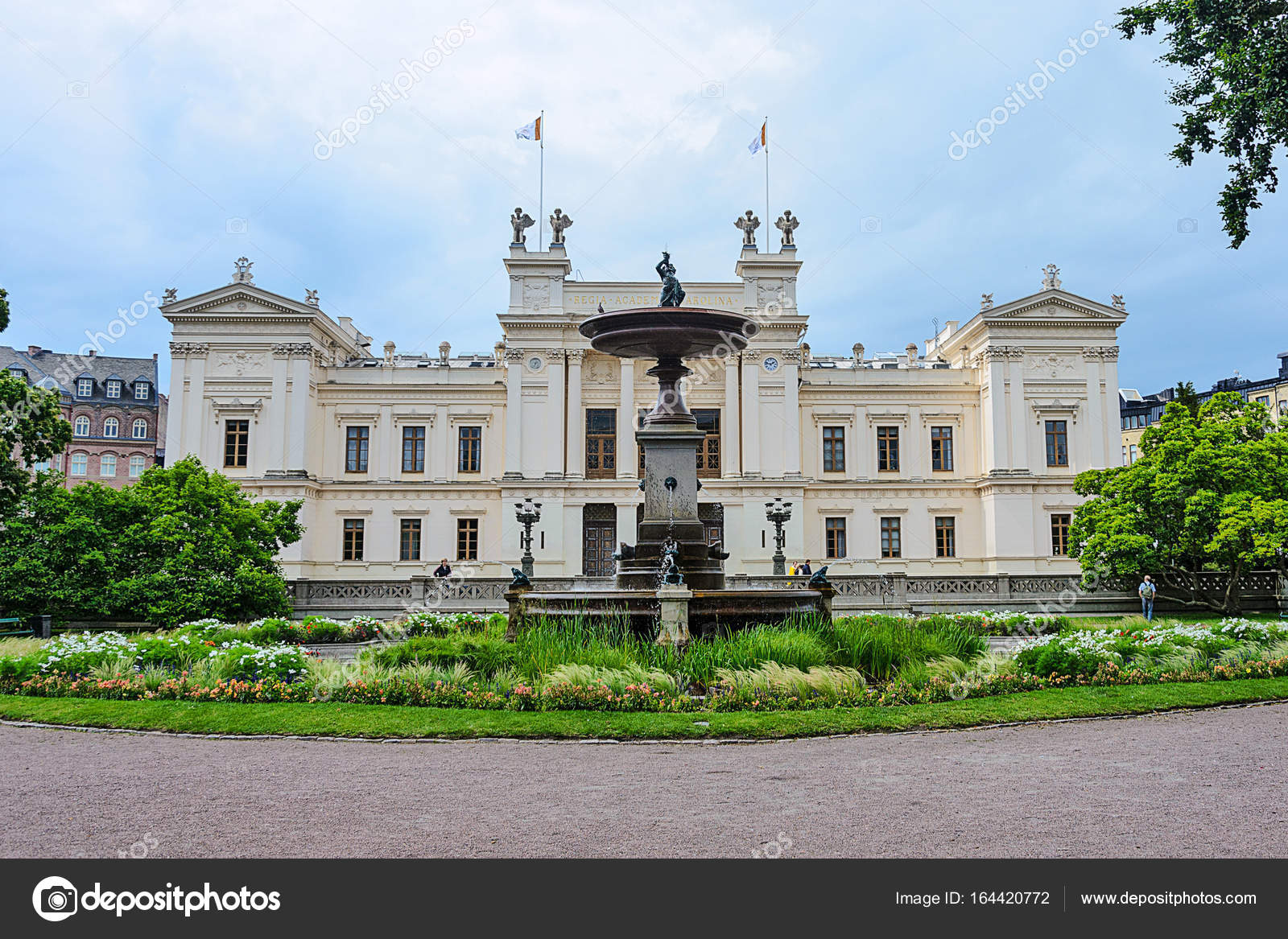 Lund University main building — Stock Editorial Photo © wdnet #164420772